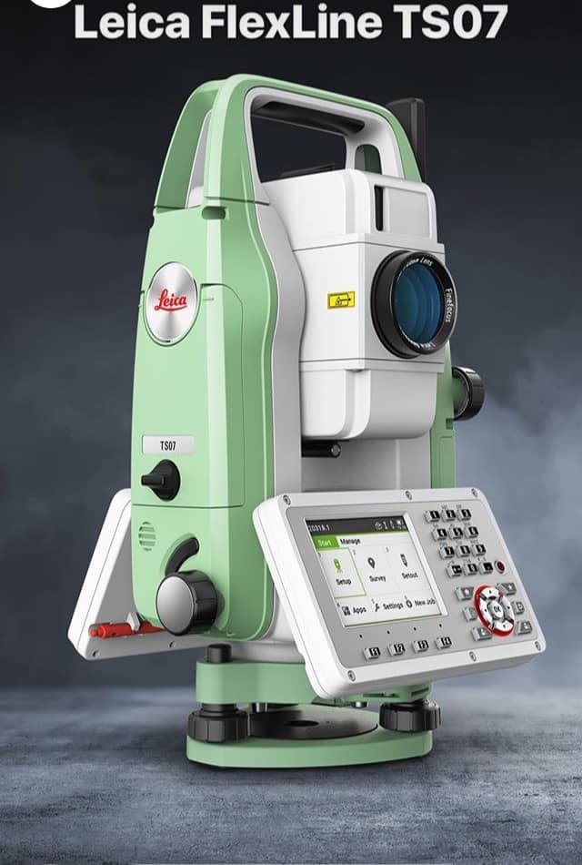 توضیحات توتال استیشن لایکا مدل TS07 - جهان توتال